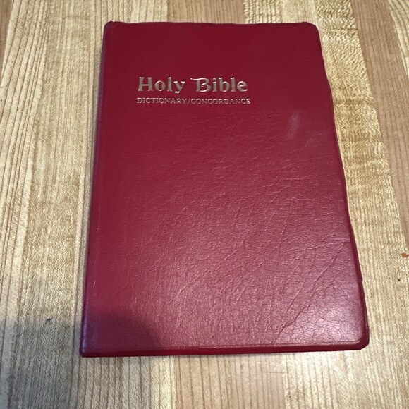 Accents | Holy Bible Kjv Red Letter Edition Dictionaryconcordance ...